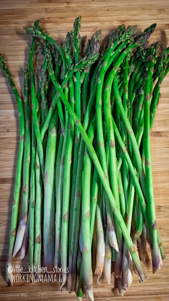 Ζυμαρικά με σπαράγγια και μπλε τυρί - Working Mama